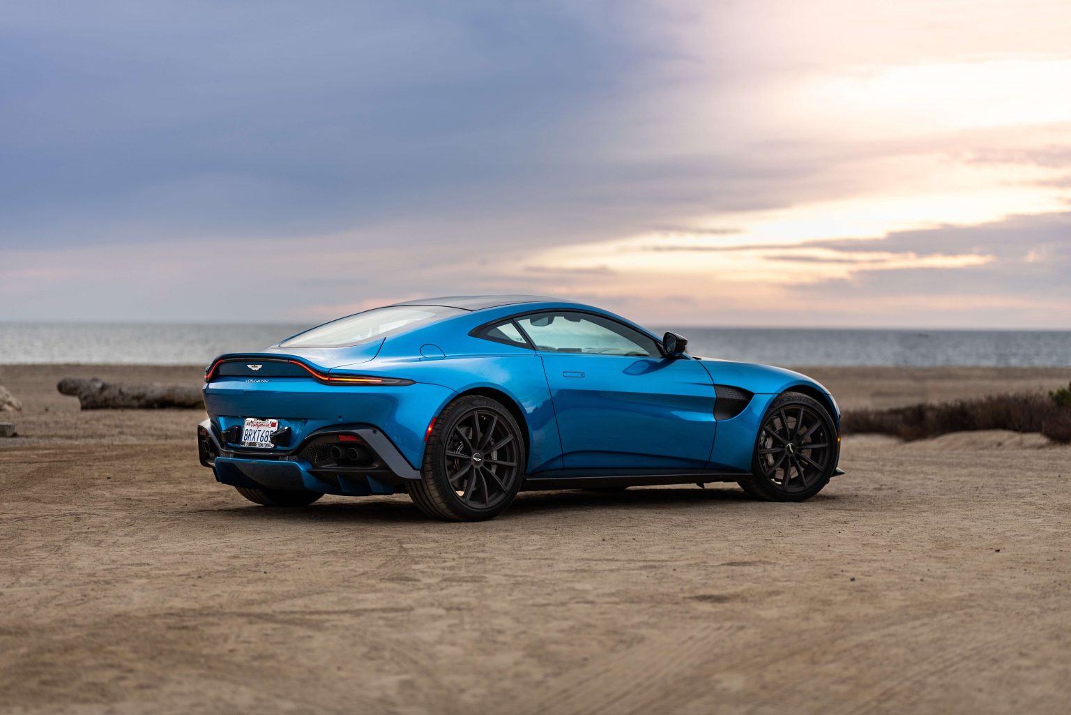 Blue Aston Martin - Automotive Heritage Foundation