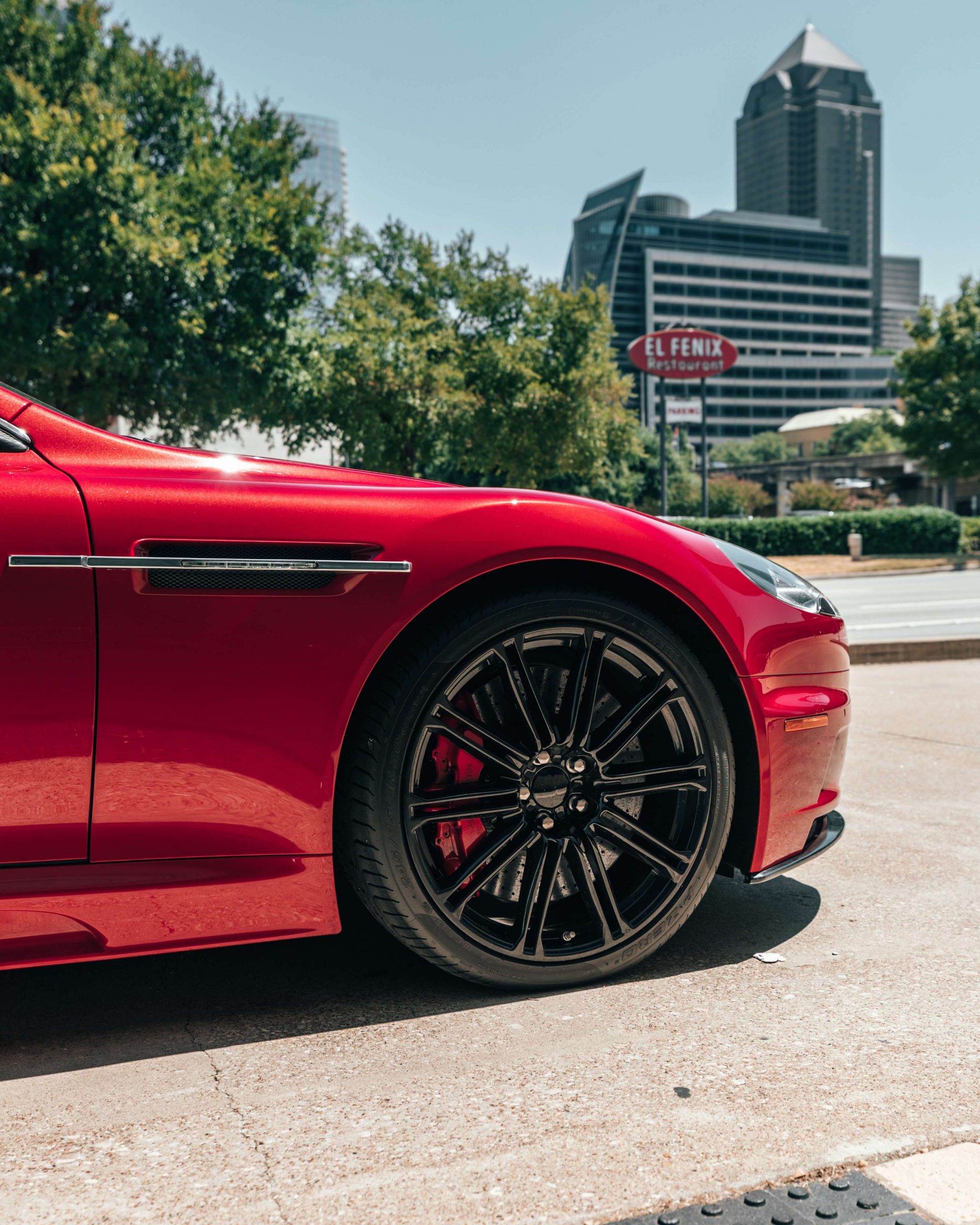 Red Aston Martin - Automotive Heritage Foundation