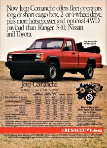 The Jeep Comanche: A Compact Pickup as Rare as the Ferrari - Automotive ...