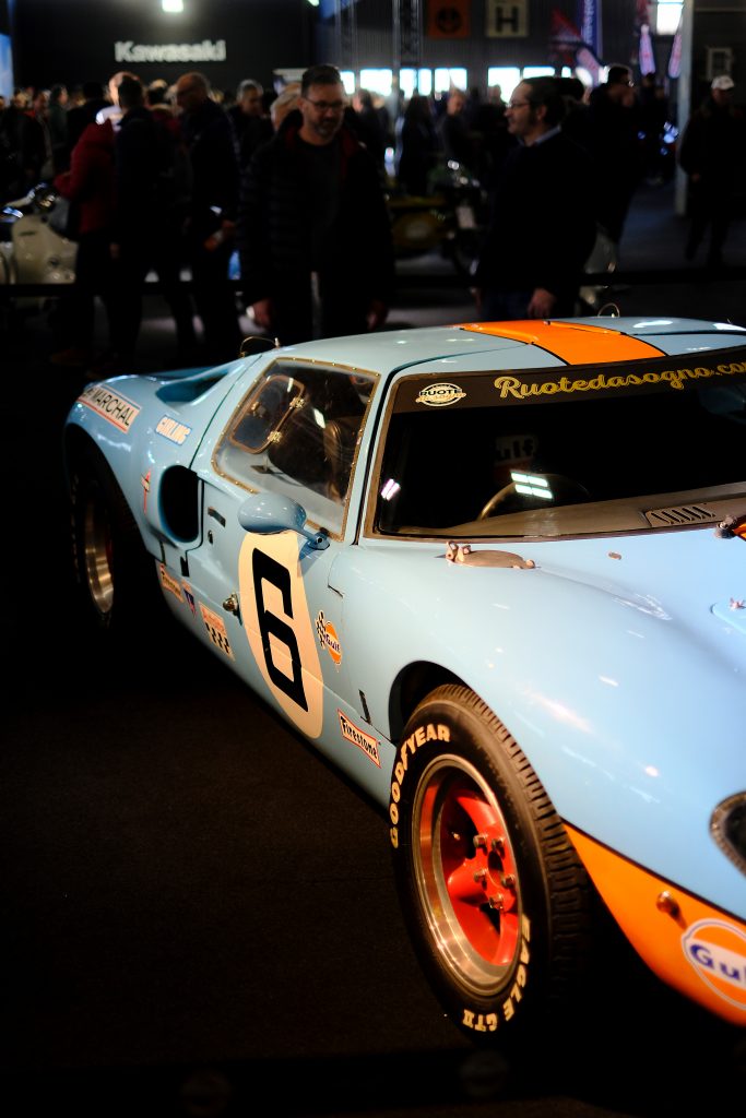 Milano, Italy - 2021 11 27: Eicma Milano Bike Expo Gulf Ford Gt40 24h ...